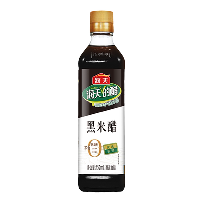 海天黑米醋450ml食用醋