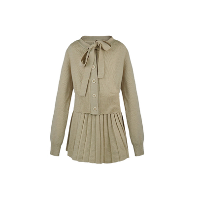 COOLLINE林子熙气质针织套装