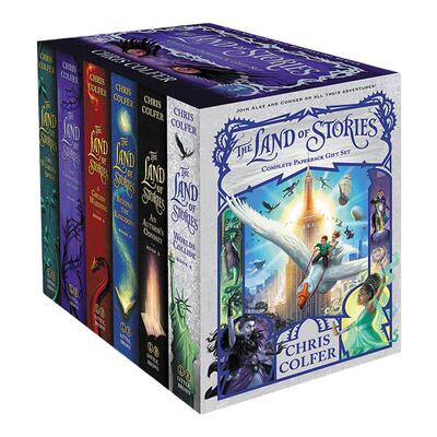 英文原版 The Land of Stories Complete Gift Set 异世界童话之旅6册盒装 奇幻文学 儿童文学小说 8-12岁 英文版 进口英语书籍