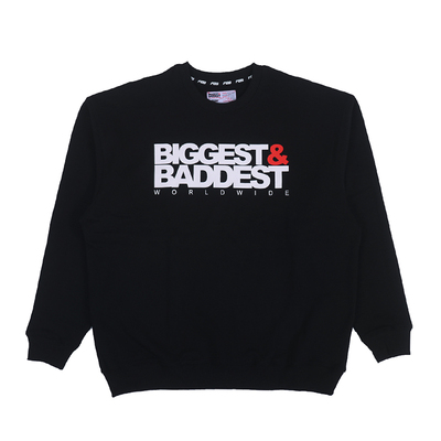 BIGGESTBADDEST圆领卫衣