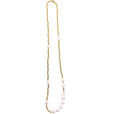 kream原创真正明星贝珠锁骨链