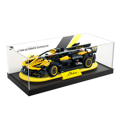 乐一百适用于乐高42151布加迪Bolide展示盒透明42137保时捷防尘罩