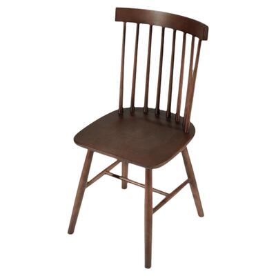 实木温莎椅简约靠背餐椅