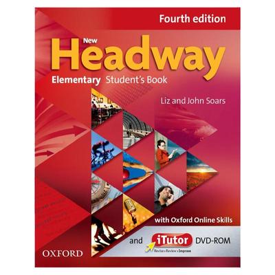 原版进口牛津大学出版社 牛津成人英语教材 四版Oxford New Headway 4th 初级学生用书 在线技能练习 iTutor DVD-ROM 英文原版书籍