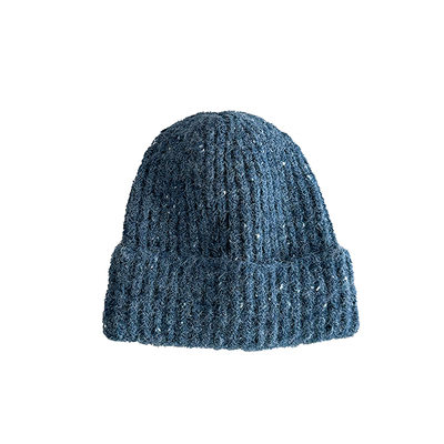 宝宝毛线帽秋冬季保暖套头帽