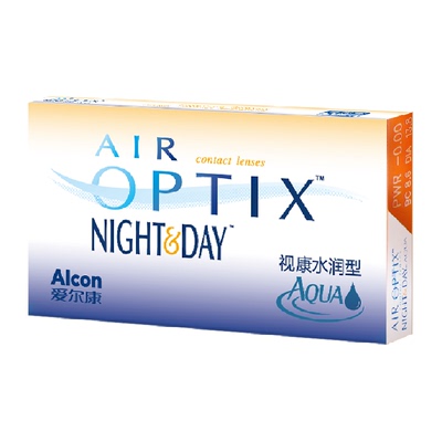 爱尔康水润型日夜隐形眼镜