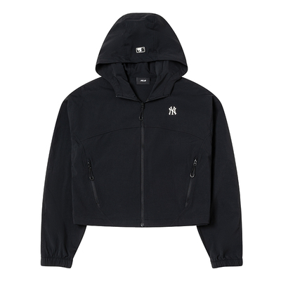 MLB梭织夹克外套女装夏季新款休闲跑步运动服3FWJB0163-50BKS