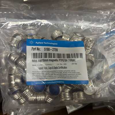 议价安捷伦样品瓶瓶盖货号5188-2759 8010-0139 安捷伦样品瓶盖18