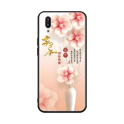 皑晨适用于vivoy93手机壳v1818a新款创意磨砂v1818t全包防摔v1818ca彩绘软壳v1818ct网红y70国风保护套y93s男