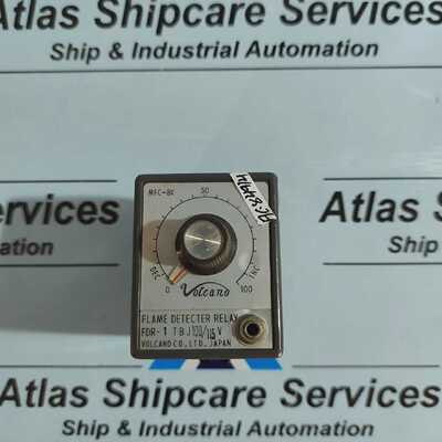 VOLCANO FDR-1 TBJ FLAME DETECTOR RELAY