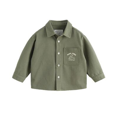 马克珍妮男童趣味小狗休闲外套