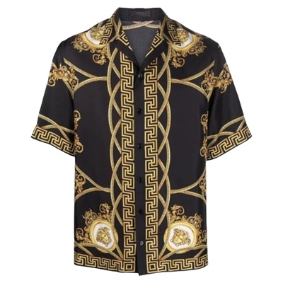 Collar single breasted shirt without pockets单排扣无口袋衬衫