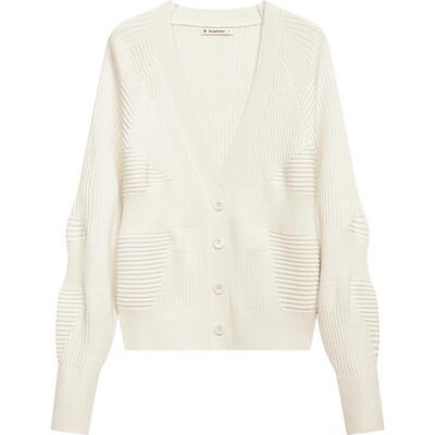 【商场同款】播羊毛针织开衫女2024新款薄款毛衣外套BDR1UD0479