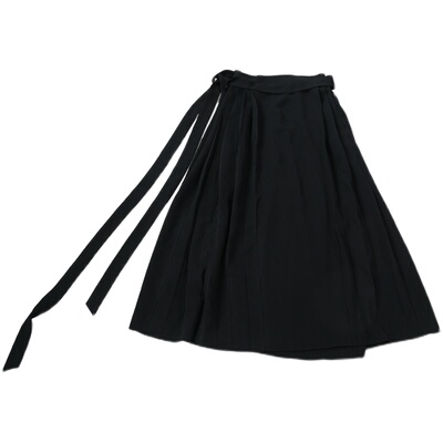 远家马面裙新中式百褶半身裹身裙