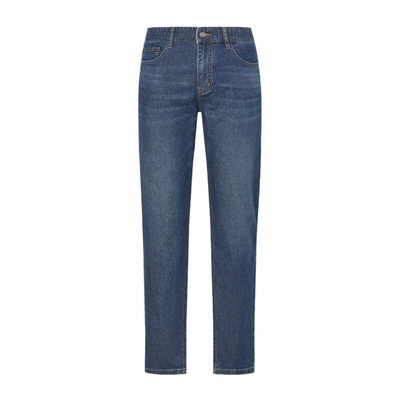 吸湿透气冰氧凉感牛仔裤