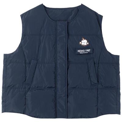 KEIKO叠穿轻盈保暖棉服马甲