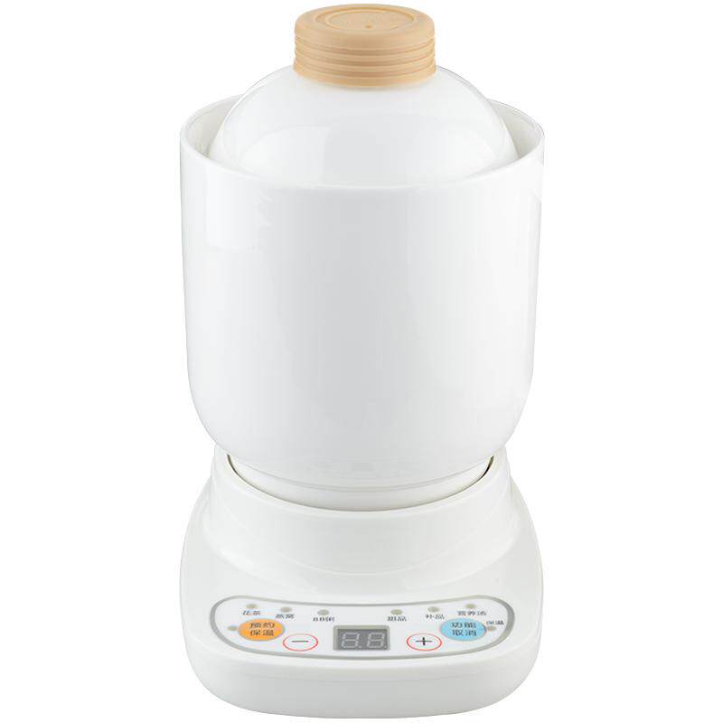 SFU陶瓷小电炖锅家用1-2人燕窝隔水炖炖盅煲汤煮粥神器迷你养生壶_虎窝淘