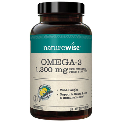 NatureWise深海鱼油1300mg