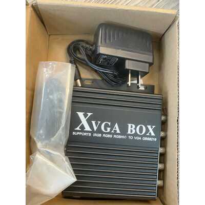 全新工业视频转换器XVGA BOX，型号GBS8219，支持