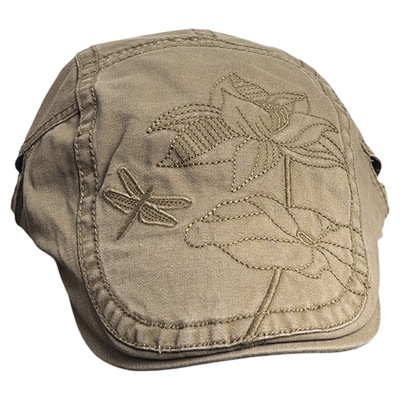 百搭前进帽鸭舌千禧全棉刺绣复古