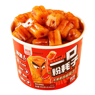 阿宽一口粉耗子免煮甜辣土豆粉