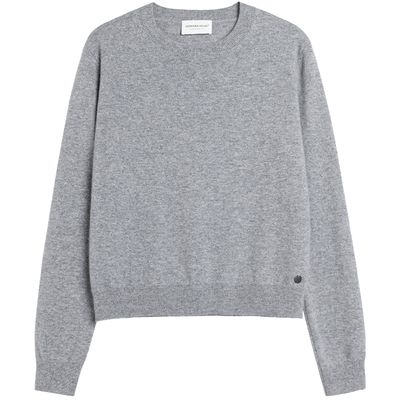 长袖通勤简约山羊绒羊绒衫女