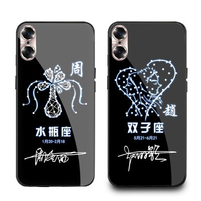 三星手机壳玻璃个性s9新品情侣s7