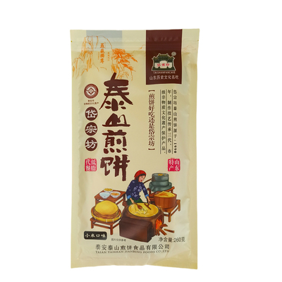山东泰山手工小米软煎饼即食