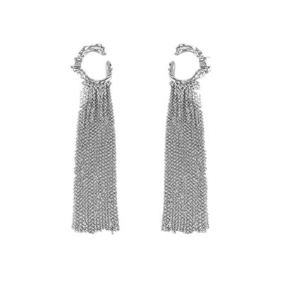 耳骨夹无耳洞女耳夹流苏长款耳挂