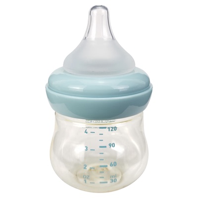 新生儿专用宽口径PPSU小奶瓶防胀气120ml初生宝宝防呛奶喂水喂奶