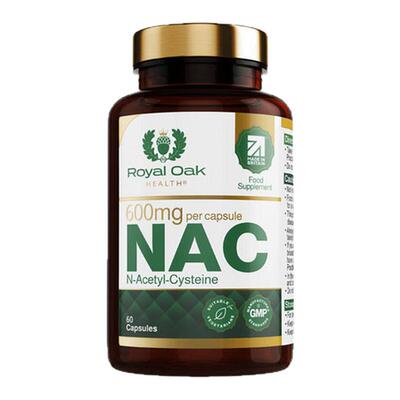 欧洲直邮ROH皇家橡树N-乙酰半胱氨酸胶囊NAC无麸质保健食品60粒