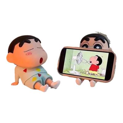 新款实用露比手机支架桌面摆件可爱装饰品手机架loopy玩偶小海狸卡通宿舍创意ins风
