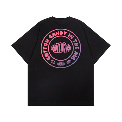 Ravenous渐变反光云朵印花短袖