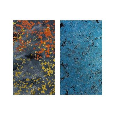 网红艺术鎏金板金属铁锈铜锈奢石饰面板鎏金板艺术漆背景墙面门头