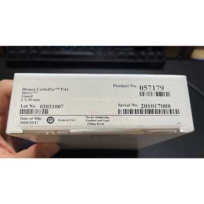 议价赛默飞糖柱色谱柱保护柱CarboPac PA1，货号057179，2X50mm