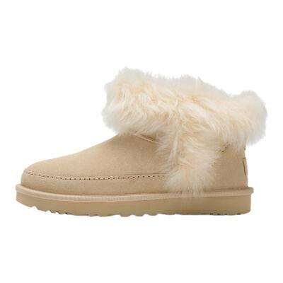 UGG Classic Novelty 女款经典纯色保暖短靴毛毛鞋雪地靴1173832