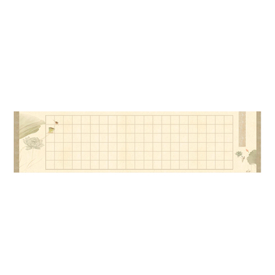 安徽泾县蜡染格子宣纸