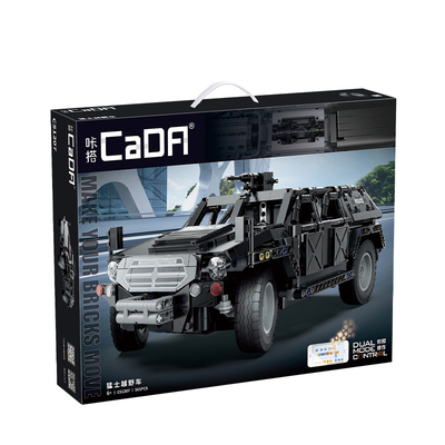 咔搭积木越野遥控车6岁+