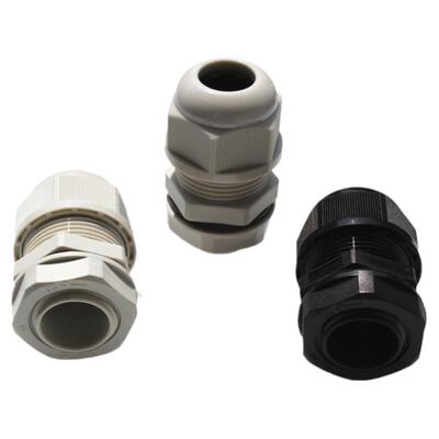电缆密封接头防水格兰头NPT3/8-NPT1电线固定接头塑料防水接头