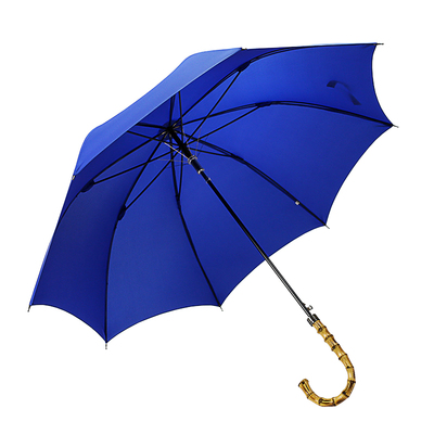 英国手工竹节绅士走秀速干长柄伞