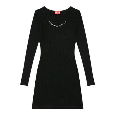 Diesel新款链条设计连衣裙