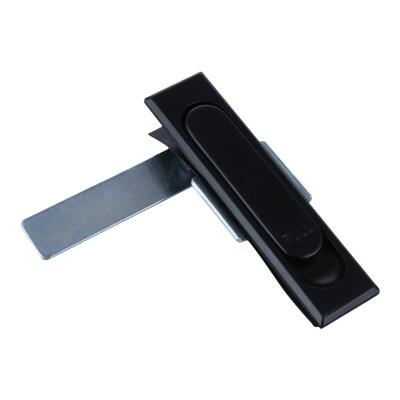 威满柜锁MS717-2亚/黑平面锁