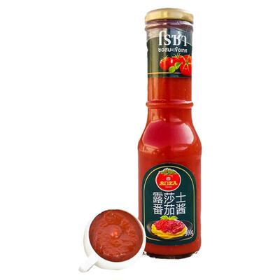 进口瓶装意大利面调味品露莎士