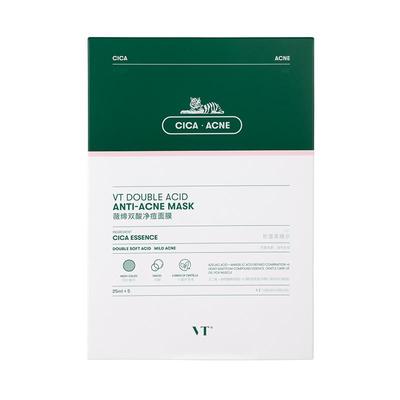 VT双酸祛痘面膜控油褪红舒缓敏肌温和积雪草干皮焕嫩熬夜清痘净肤