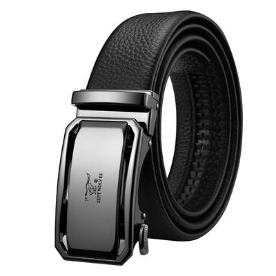 七匹狼皮带纯牛皮高档2024新款