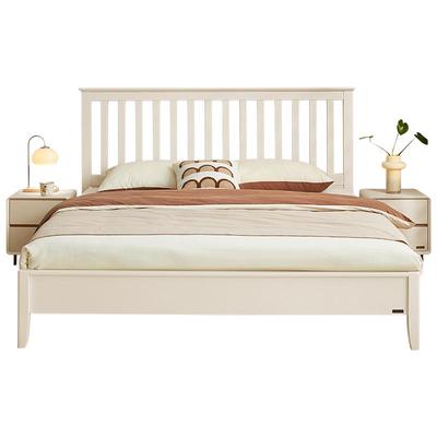 全友家居现代简约实木床