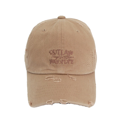 Flipper街头做旧破洞棒球帽子