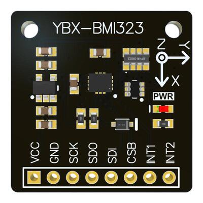 全新现货YBX-BMI323六轴惯性测量单元传感器模块 博世 支持STM32