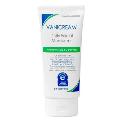 现货 美版vanicream薇霓肌本日常保湿霜润肤乳液屏障修护无香低敏