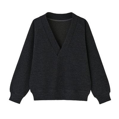 COMMON VALUE「 禅 Pāra 」秋季V领廓形卫衣衫 羊毛宽松休闲长裤